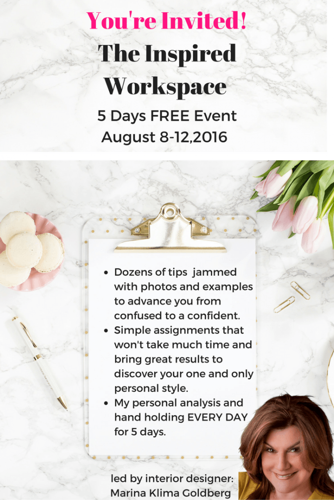 I'm Inviting You to 5 Days Challenge "My Cozy Office."