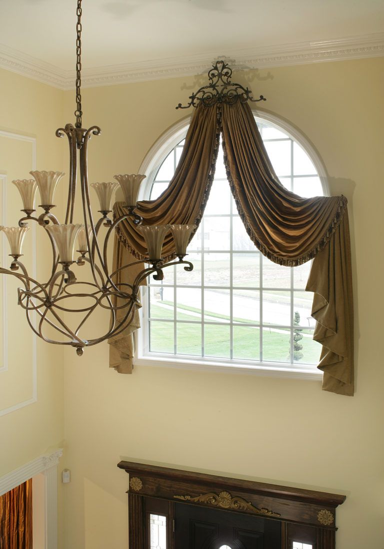Curtains for Arched Windows. Step-by-Step Reveal